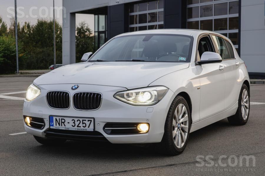 Balts BMW 116 2013 Tukums, ar dzinēja tilpumu 1.60 L un nobraukumu 200 tūkst. km par 5500 €, foto 5 vietnē AUTOMOTO.COM.LV