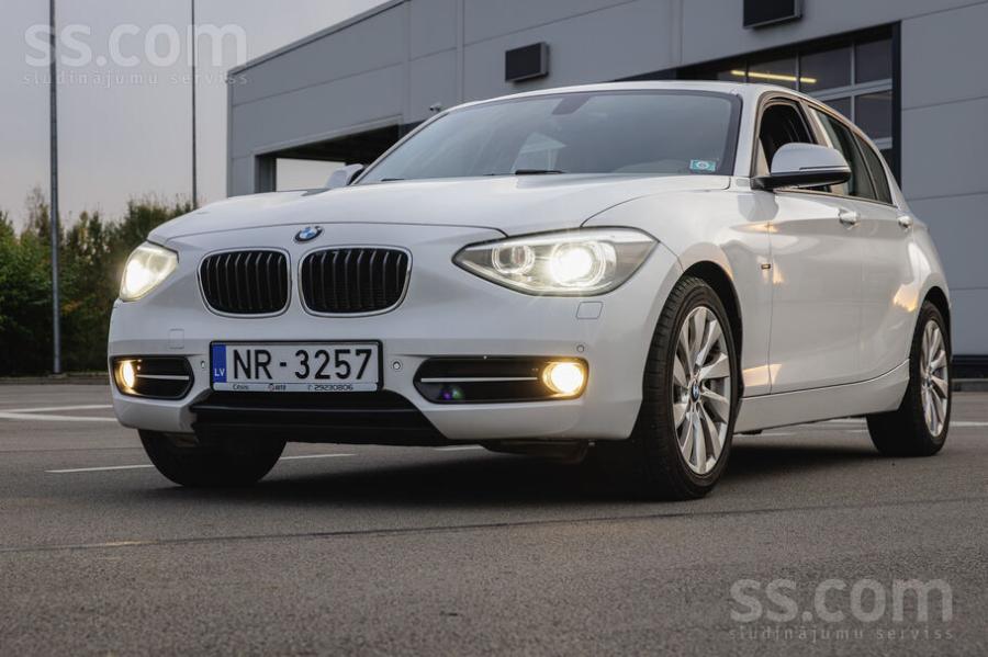 Balts BMW 116 2013 Tukums, ar dzinēja tilpumu 1.60 L un nobraukumu 200 tūkst. km par 5500 €, foto 13 vietnē AUTOMOTO.COM.LV