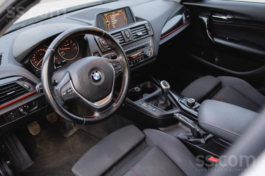 Balts BMW 116 2013 Tukums, ar dzinēja tilpumu 1.60 L un nobraukumu 200 tūkst. km par 5500 €, foto 18 vietnē AUTOMOTO.COM.LV