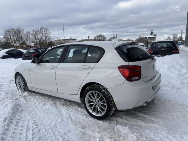 Balts BMW 116 2014 Tauragė, ar dzinēja tilpumu 2.00 L un nobraukumu 265 tūkst. km par 6600 €, foto 9 vietnē AUTOMOTO.COM.LV