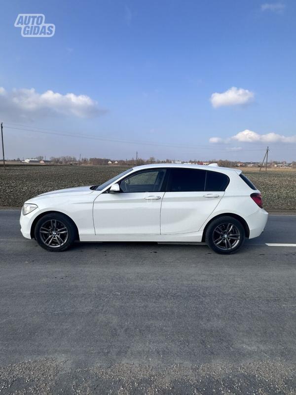Balts BMW 116 2014 Šakiai, ar dzinēja tilpumu 2.00 L un nobraukumu 230 tūkst. km par 6750 €, foto 3 vietnē AUTOMOTO.COM.LV
