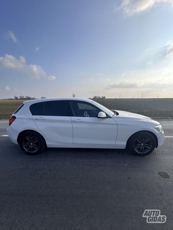 Balts BMW 116 2014 Šakiai, ar dzinēja tilpumu 2.00 L un nobraukumu 230 tūkst. km par 6750 €, foto 4 vietnē AUTOMOTO.COM.LV