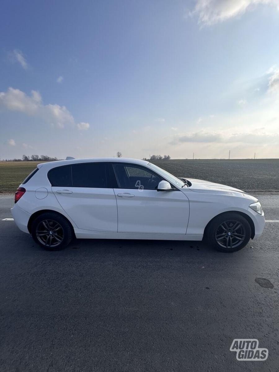 Balts BMW 116 2014 Šakiai, ar dzinēja tilpumu 2.00 L un nobraukumu 230 tūkst. km par 6750 €, foto 4 vietnē AUTOMOTO.COM.LV