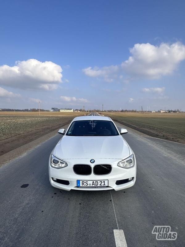 Balts BMW 116 2014 Šakiai, ar dzinēja tilpumu 2.00 L un nobraukumu 230 tūkst. km par 6750 €, foto 5 vietnē AUTOMOTO.COM.LV