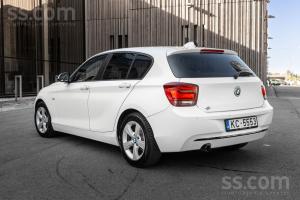White BMW 116 2014 in Riga, with an engine capacity of 1.60 L and mileage of 174 thousand km for 5950 €, photo 5 on AUTOMOTO.COM.LV