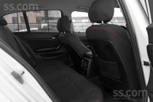 White BMW 116 2014 in Riga, with an engine capacity of 1.60 L and mileage of 174 thousand km for 5950 €, photo 10 on AUTOMOTO.COM.LV