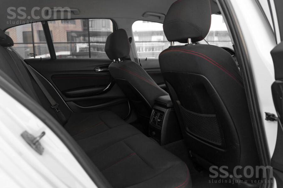 White BMW 116 2014 in Riga, with an engine capacity of 1.60 L and mileage of 174 thousand km for 5950 €, photo 10 on AUTOMOTO.COM.LV