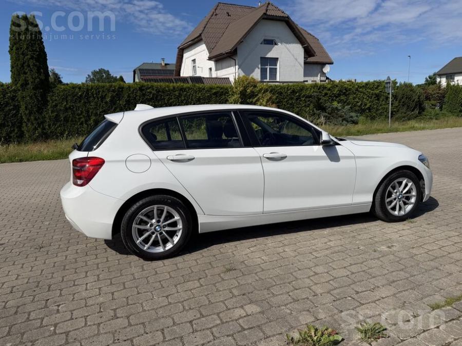 Balts BMW 116 2014 Rīga, ar dzinēja tilpumu 2.00 L un nobraukumu 123 tūkst. km par 8250 €, foto 6 vietnē AUTOMOTO.COM.LV