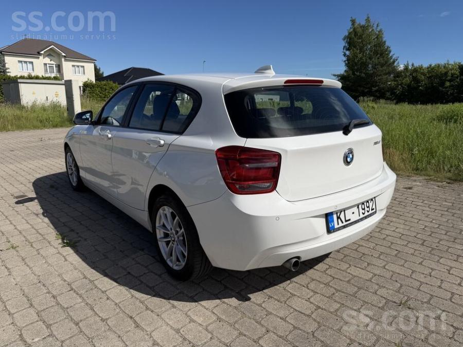 Balts BMW 116 2014 Rīga, ar dzinēja tilpumu 2.00 L un nobraukumu 123 tūkst. km par 8250 €, foto 8 vietnē AUTOMOTO.COM.LV