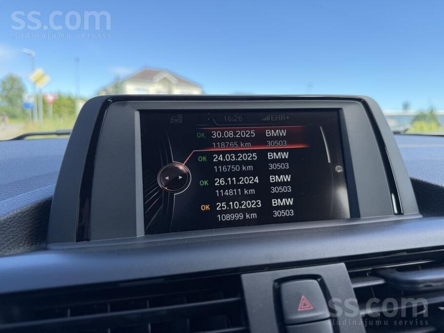 Balts BMW 116 2014 Rīga, ar dzinēja tilpumu 2.00 L un nobraukumu 123 tūkst. km par 8250 €, foto 16 vietnē AUTOMOTO.COM.LV