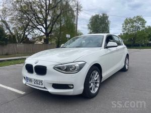 White BMW 116 2014 in Riga, with an engine capacity of 2.00 L and mileage of 0 thousand km for 5300 €, photo 3 on AUTOMOTO.COM.LV