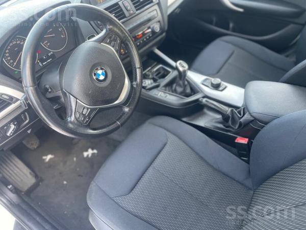White BMW 116 2014 in Riga, with an engine capacity of 2.00 L and mileage of 0 thousand km for 5300 €, photo 5 on AUTOMOTO.COM.LV