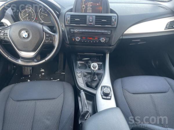 White BMW 116 2014 in Riga, with an engine capacity of 2.00 L and mileage of 0 thousand km for 5300 €, photo 7 on AUTOMOTO.COM.LV