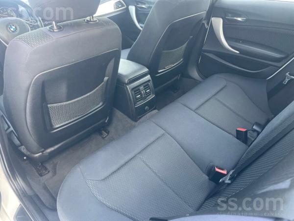 White BMW 116 2014 in Riga, with an engine capacity of 2.00 L and mileage of 0 thousand km for 5300 €, photo 8 on AUTOMOTO.COM.LV