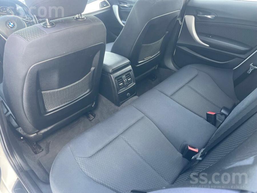 White BMW 116 2014 in Riga, with an engine capacity of 2.00 L and mileage of 0 thousand km for 5300 €, photo 9 on AUTOMOTO.COM.LV