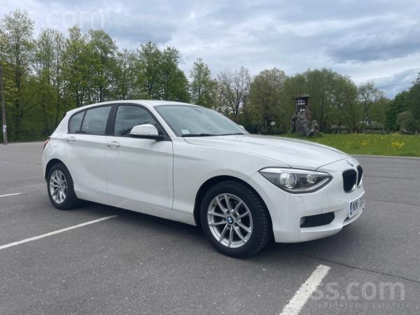White BMW 116 2014 in Riga, with an engine capacity of 2.00 L and mileage of 0 thousand km for 5300 €, photo 9 on AUTOMOTO.COM.LV
