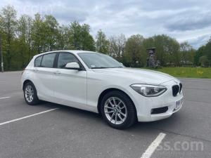 White BMW 116 2014 in Riga, with an engine capacity of 2.00 L and mileage of 0 thousand km for 5300 €, photo 10 on AUTOMOTO.COM.LV