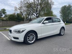White BMW 116 2014 in Riga, with an engine capacity of 2.00 L and mileage of 0 thousand km for 5300 €, photo 11 on AUTOMOTO.COM.LV