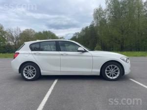 White BMW 116 2014 in Riga, with an engine capacity of 2.00 L and mileage of 0 thousand km for 5300 €, photo 12 on AUTOMOTO.COM.LV
