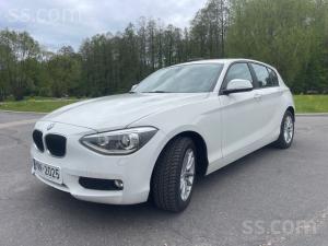White BMW 116 2014 in Riga, with an engine capacity of 2.00 L and mileage of 0 thousand km for 5300 €, photo 13 on AUTOMOTO.COM.LV