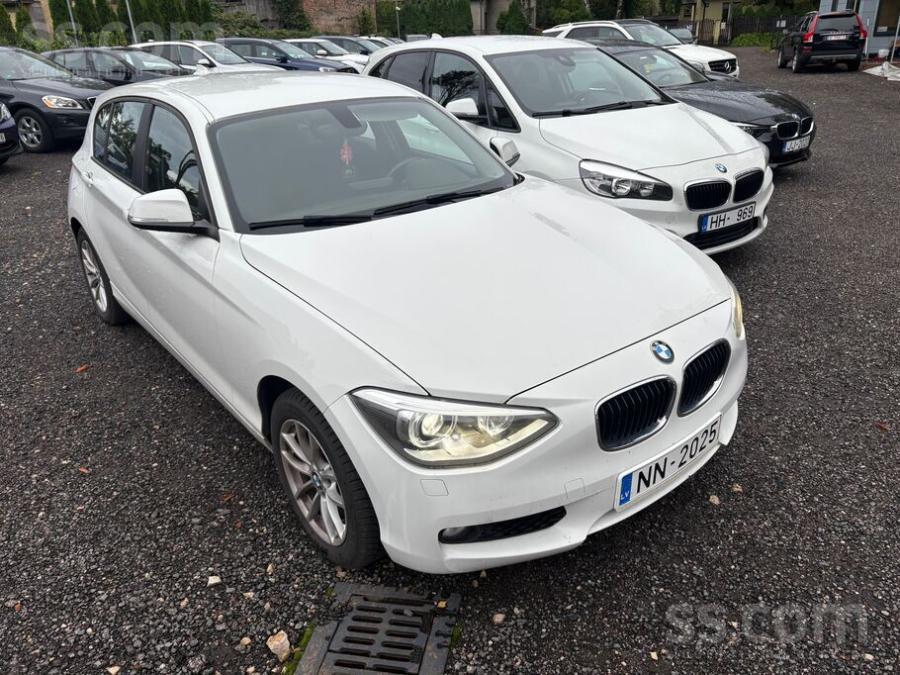 Balts BMW 116 2014 Rīga, ar dzinēja tilpumu 2.00 L un nobraukumu 0 tūkst. km par 4490 €, foto 5 vietnē AUTOMOTO.COM.LV