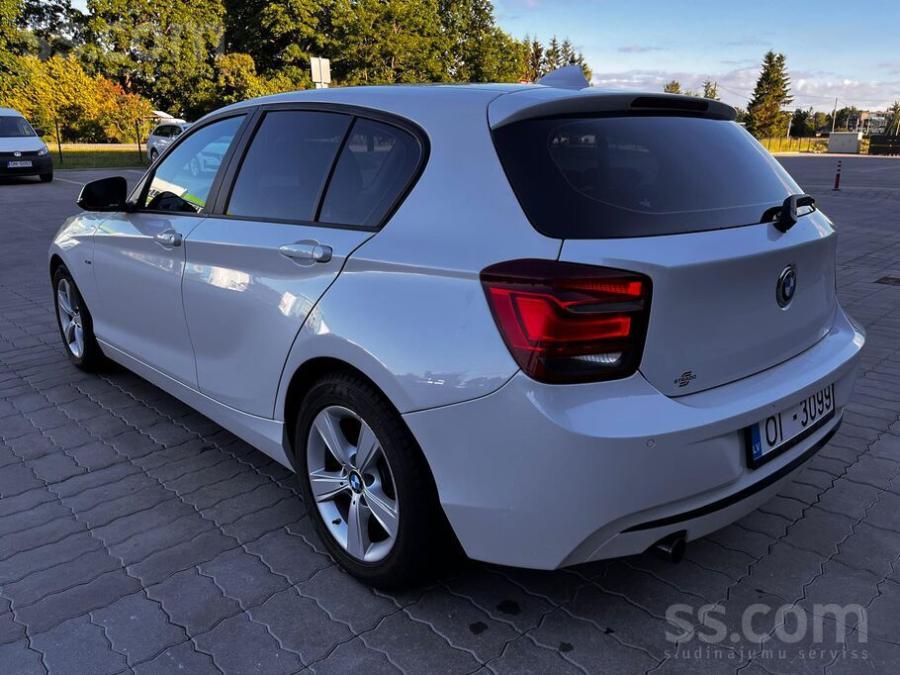 Balts BMW 116 2014 Rīga, ar dzinēja tilpumu 1.60 L un nobraukumu 175 tūkst. km par 5900 €, foto 5 vietnē AUTOMOTO.COM.LV