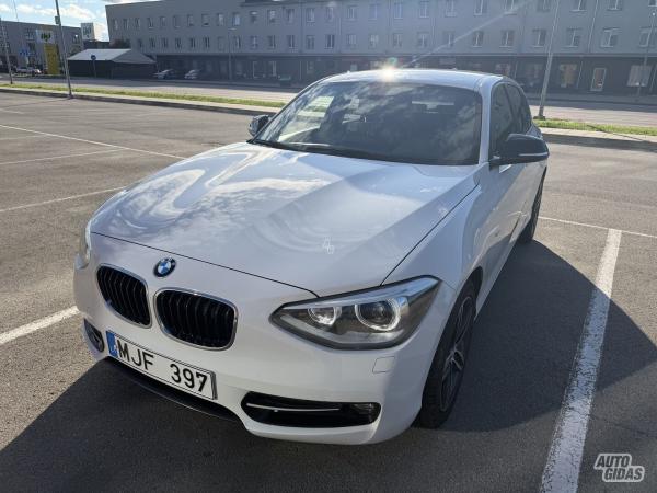 White BMW 116 2014 in Kaunas, with an engine capacity of 1.60 L and mileage of 226 thousand km for 4900 €, photo 1 on AUTOMOTO.COM.LV