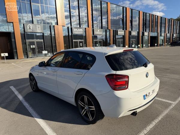 White BMW 116 2014 in Kaunas, with an engine capacity of 1.60 L and mileage of 226 thousand km for 4900 €, photo 7 on AUTOMOTO.COM.LV