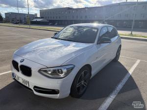White BMW 116 2014 in Kaunas, with an engine capacity of 1.60 L and mileage of 226 thousand km for 4900 €, photo 8 on AUTOMOTO.COM.LV