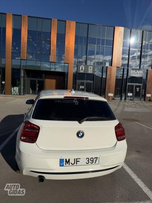 White BMW 116 2014 in Kaunas, with an engine capacity of 1.60 L and mileage of 226 thousand km for 4900 €, photo 9 on AUTOMOTO.COM.LV