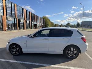 White BMW 116 2014 in Kaunas, with an engine capacity of 1.60 L and mileage of 226 thousand km for 4900 €, photo 10 on AUTOMOTO.COM.LV