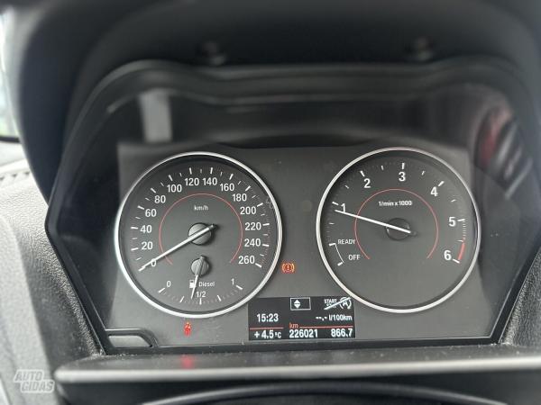 White BMW 116 2014 in Kaunas, with an engine capacity of 1.60 L and mileage of 226 thousand km for 4900 €, photo 11 on AUTOMOTO.COM.LV