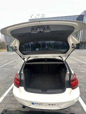 White BMW 116 2014 in Kaunas, with an engine capacity of 1.60 L and mileage of 226 thousand km for 4900 €, photo 13 on AUTOMOTO.COM.LV