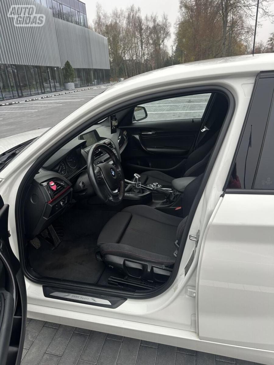 White BMW 116 2014 in Kaunas, with an engine capacity of 1.60 L and mileage of 226 thousand km for 4900 €, photo 14 on AUTOMOTO.COM.LV