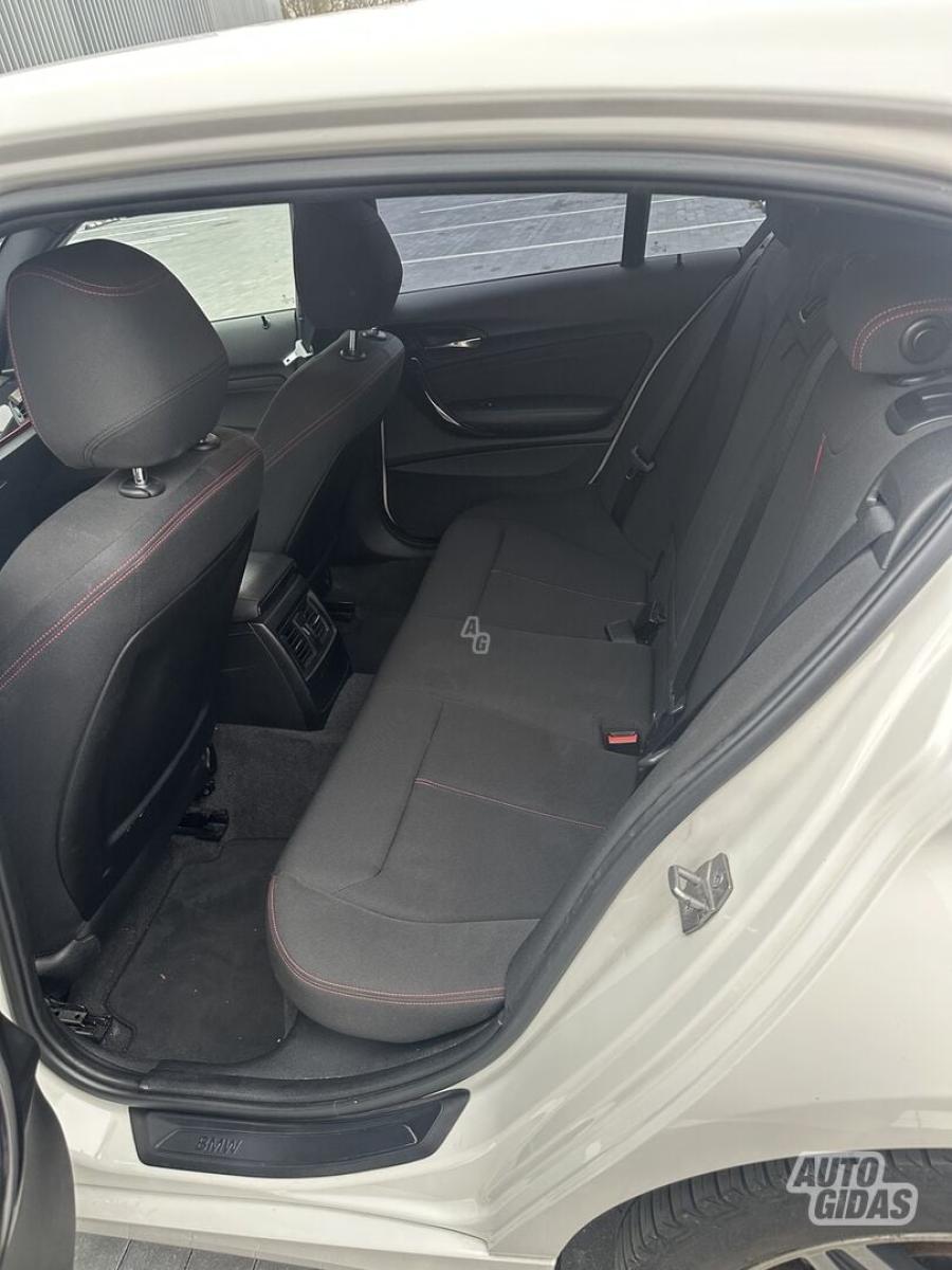 White BMW 116 2014 in Kaunas, with an engine capacity of 1.60 L and mileage of 226 thousand km for 4900 €, photo 15 on AUTOMOTO.COM.LV