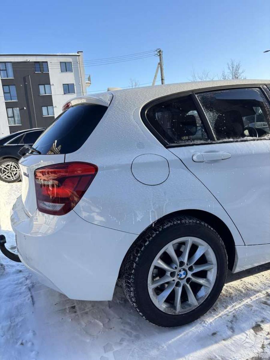 Balts BMW 116 2015 Kauņa, ar dzinēja tilpumu 2.00 L un nobraukumu 226 tūkst. km par 6900 €, foto 4 vietnē AUTOMOTO.COM.LV