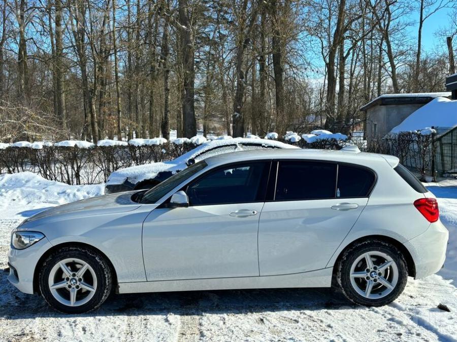White BMW 116 2015 in Tukums, with an engine capacity of 1.50 L and mileage of 106 thousand km for 5999 €, photo 3 on AUTOMOTO.COM.LV