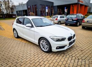 White BMW 116 2015 in Riga, with an engine capacity of 1.50 L and mileage of 220 thousand km for 8990 €, photo 3 on AUTOMOTO.COM.LV