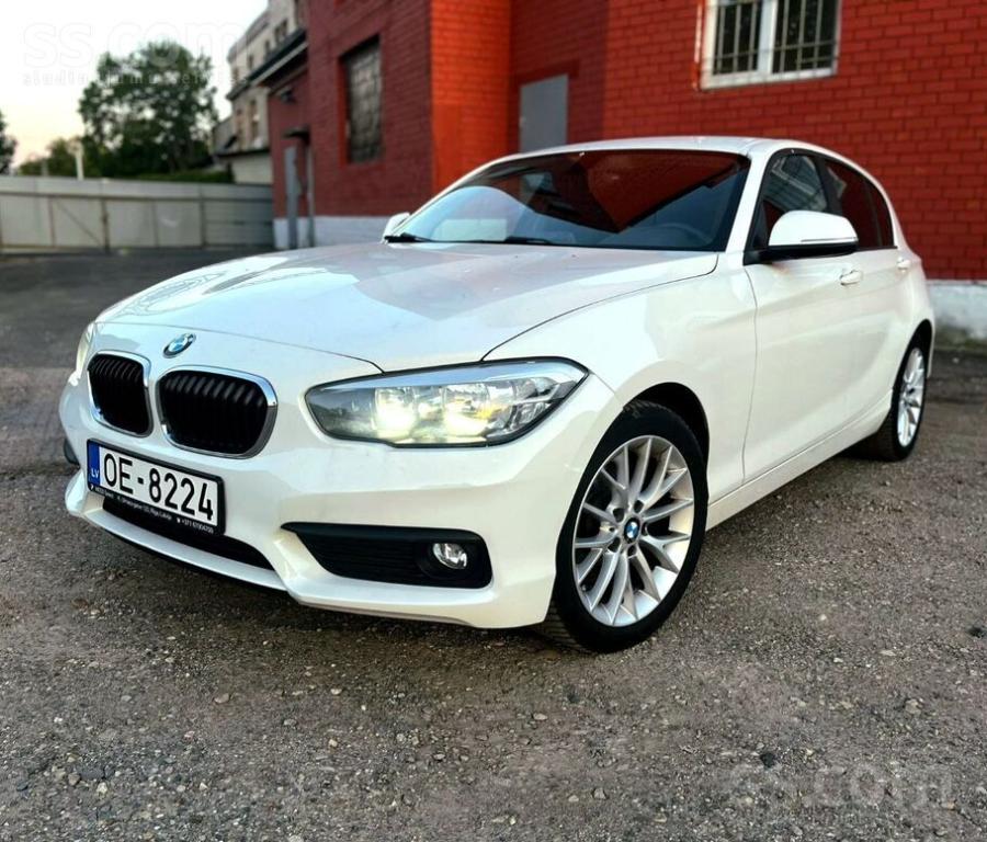 White BMW 116 2015 in Riga, with an engine capacity of 1.50 L and mileage of 220 thousand km for 8990 €, photo 16 on AUTOMOTO.COM.LV