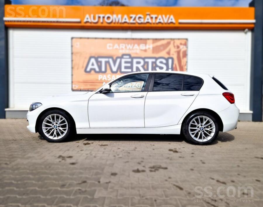 Белый БМВ 116 2015 в Рига, объемом двигателя 1.50 л и пробегом 229 тыс. км за 8950 €, фото 3 на AUTOMOTO.COM.LV