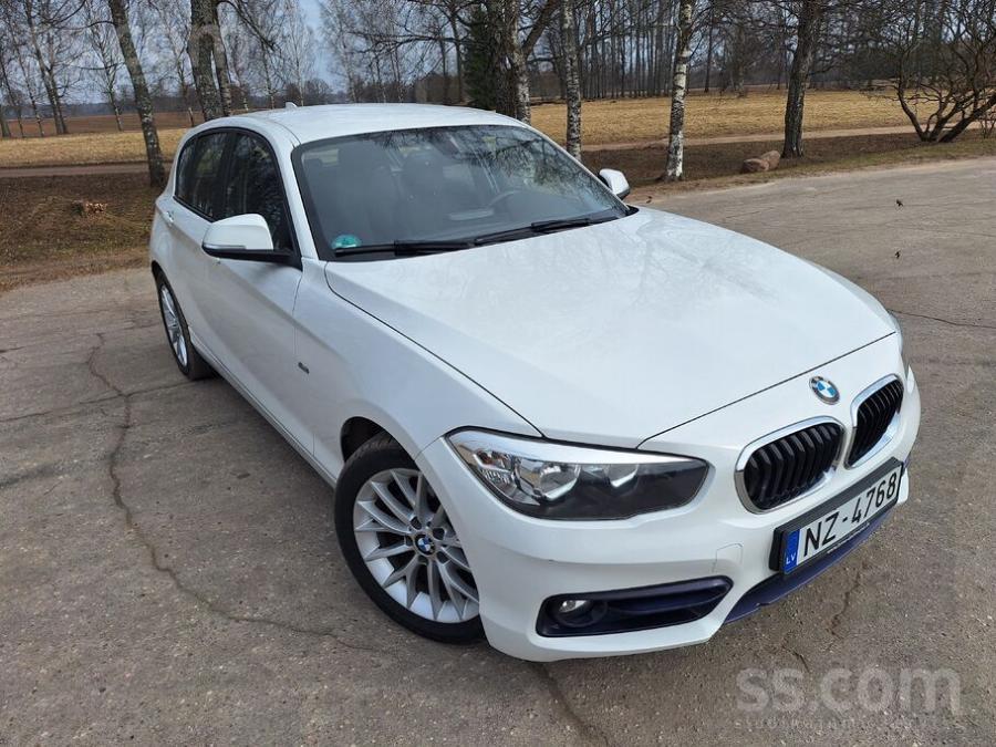 Белый БМВ 116 2015 в Рига, объемом двигателя 1.50 л и пробегом 170 тыс. км за 7995 €, фото 1 на AUTOMOTO.COM.LV