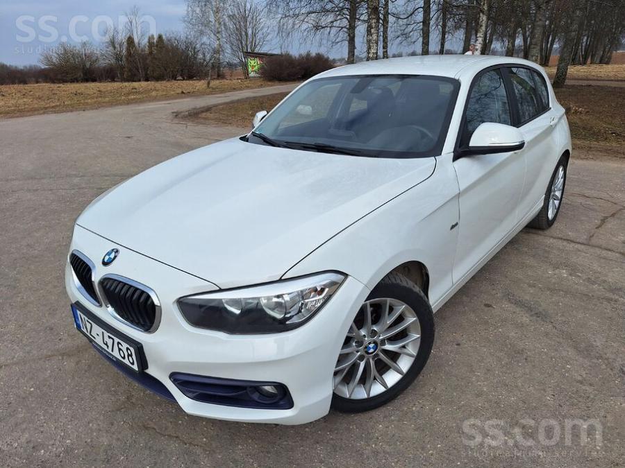 Белый БМВ 116 2015 в Рига, объемом двигателя 1.50 л и пробегом 170 тыс. км за 7995 €, фото 3 на AUTOMOTO.COM.LV