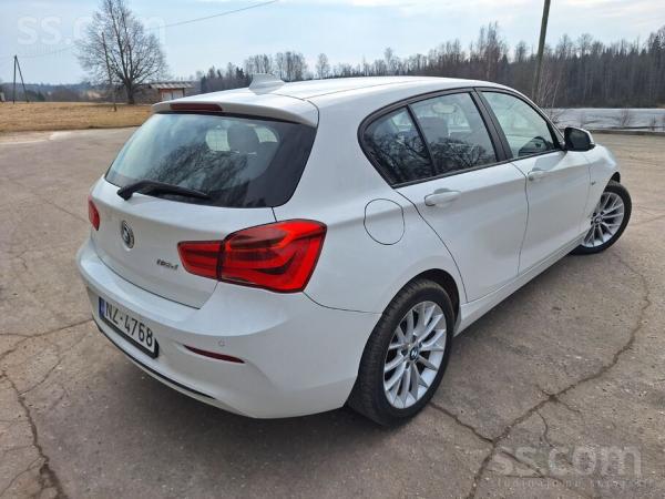 White BMW 116 2015 in Riga, with an engine capacity of 1.50 L and mileage of 170 thousand km for 7995 €, photo 4 on AUTOMOTO.COM.LV