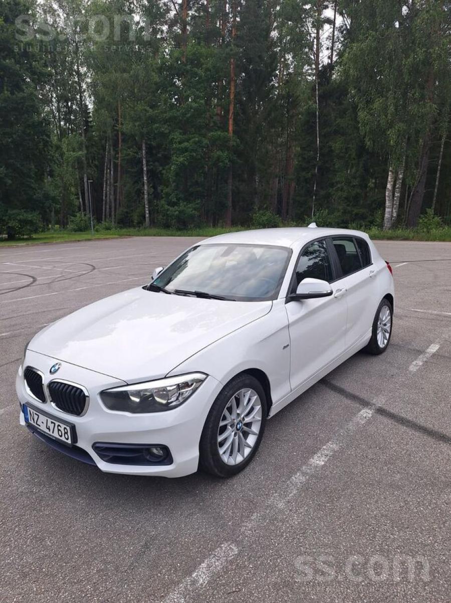 White BMW 116 2015 in Riga, with an engine capacity of 1.50 L and mileage of 174 thousand km for 7995 €, photo 3 on AUTOMOTO.COM.LV
