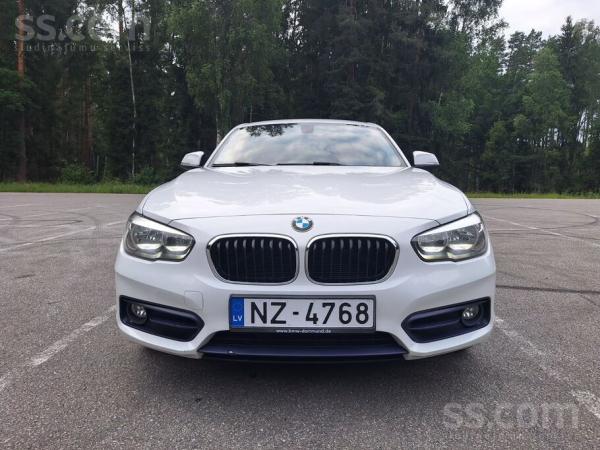 White BMW 116 2015 in Riga, with an engine capacity of 1.50 L and mileage of 174 thousand km for 7995 €, photo 4 on AUTOMOTO.COM.LV