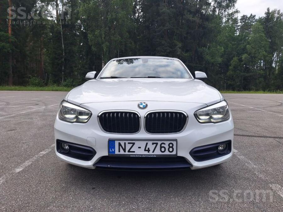 White BMW 116 2015 in Riga, with an engine capacity of 1.50 L and mileage of 174 thousand km for 7995 €, photo 4 on AUTOMOTO.COM.LV