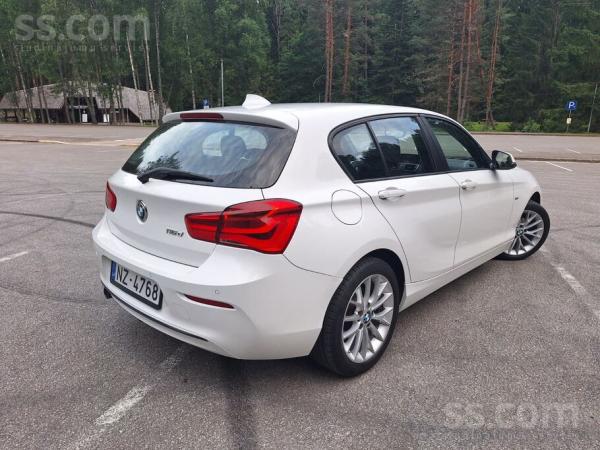 White BMW 116 2015 in Riga, with an engine capacity of 1.50 L and mileage of 174 thousand km for 7995 €, photo 5 on AUTOMOTO.COM.LV