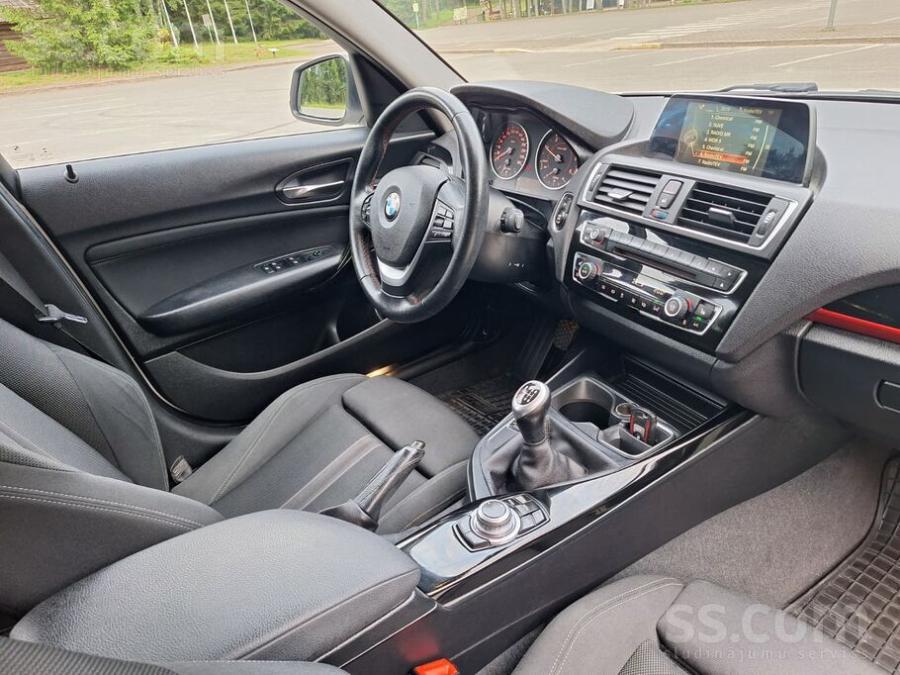 White BMW 116 2015 in Riga, with an engine capacity of 1.50 L and mileage of 174 thousand km for 7995 €, photo 10 on AUTOMOTO.COM.LV