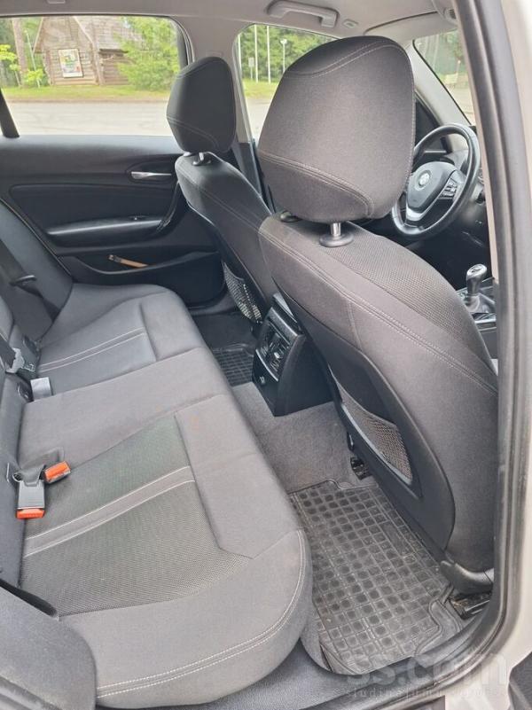 White BMW 116 2015 in Riga, with an engine capacity of 1.50 L and mileage of 174 thousand km for 7995 €, photo 11 on AUTOMOTO.COM.LV