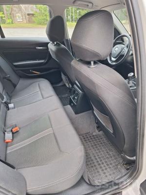 White BMW 116 2015 in Riga, with an engine capacity of 1.50 L and mileage of 174 thousand km for 7995 €, photo 11 on AUTOMOTO.COM.LV
